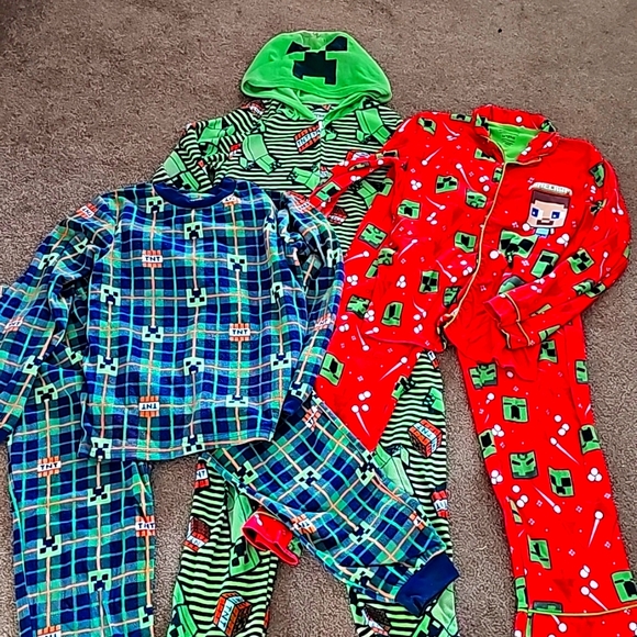 Minecraft | Pajamas | Minecraft Pajamas | Poshmark